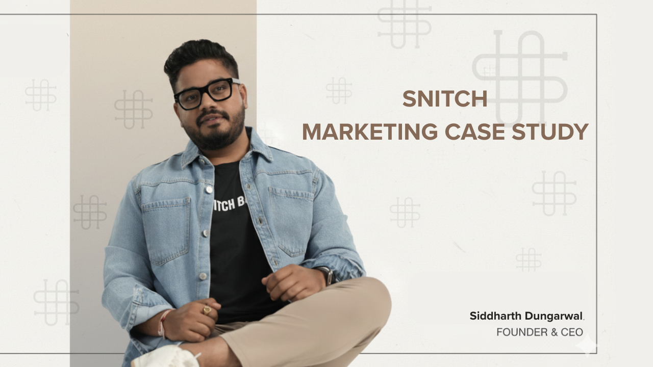 Snitch Marketing Strategy: How It Grew to ₹520 Cr Revenue